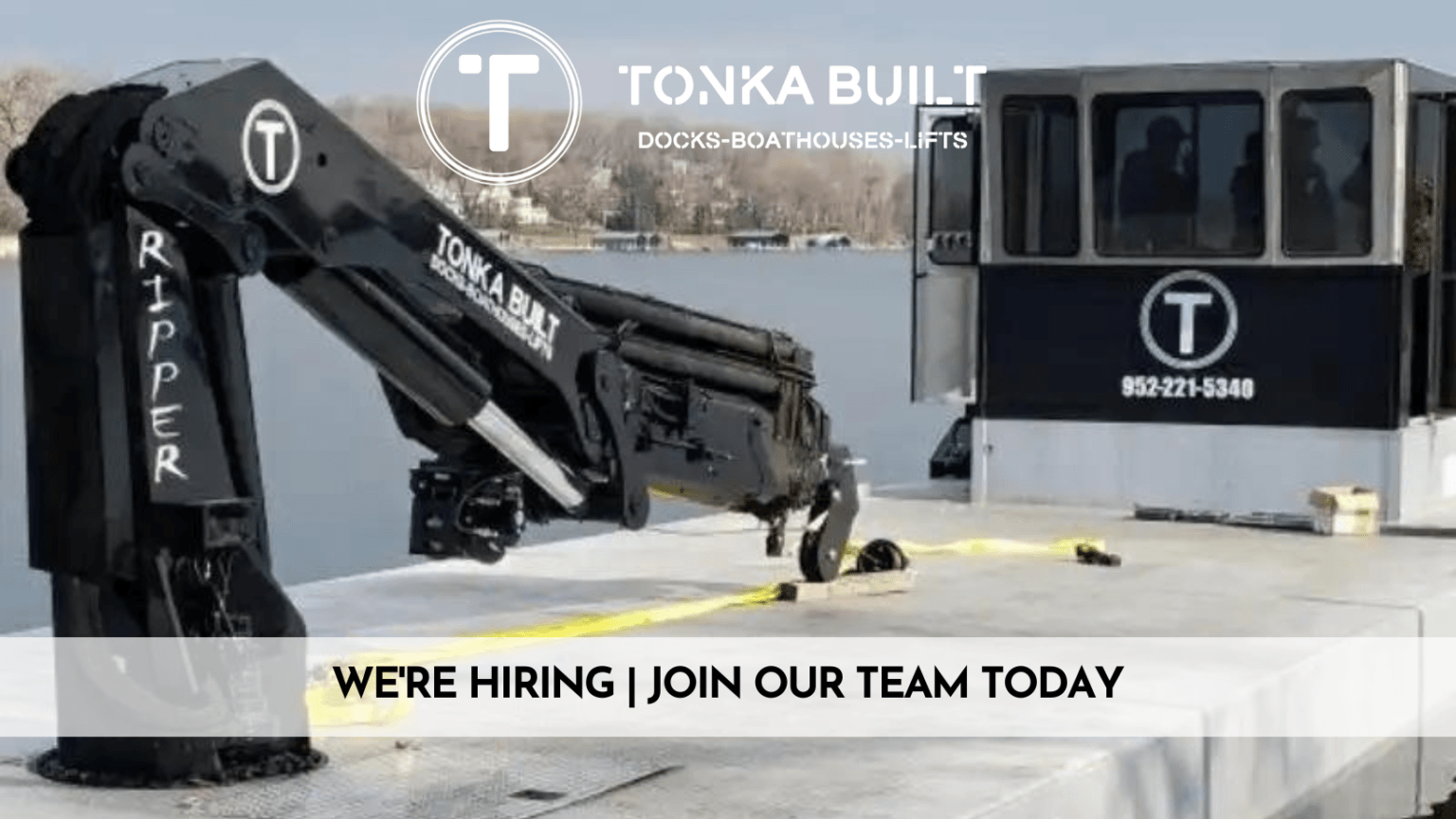 We're Hiring: Join Tonka Built for Dock Service Jobs